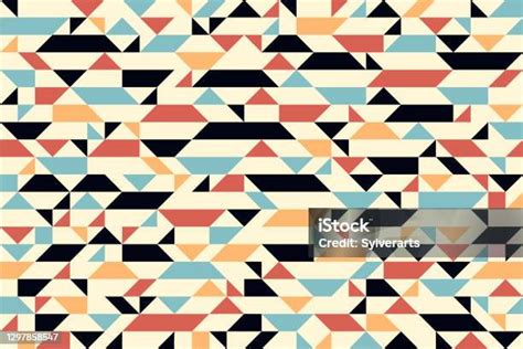 모자이크 원활한 배경 벡터 혼란 추상 기하학적 타일링 배경 인테리어 디자인 요소 또는 벽지 포장지 또는 웹 디자인 0명에 대한 스톡 벡터 아트 및 기타 이미지 Istock