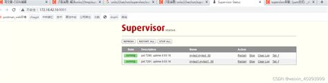 【supervisor】安装和使用，超级详细，开机自启动，以及其它的注意细节supervisor启动 Csdn博客