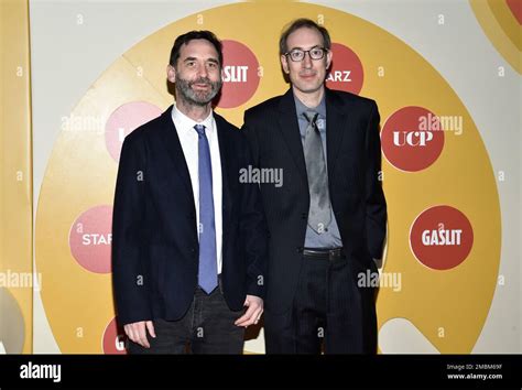 Josh Levin Left And Gabriel Roth Attend The Premiere For Gaslit At