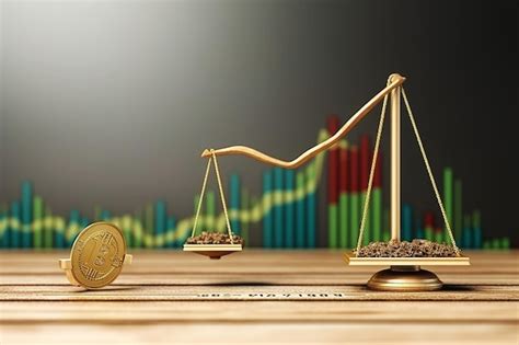 Premium Photo Bitcoin Currency With Blockchain Concept With Coins And Charts And Graphs Crypto