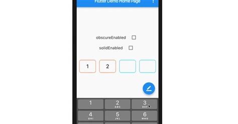 A TextField Widget To Help Display Different Style Pin Flutter Tutorial