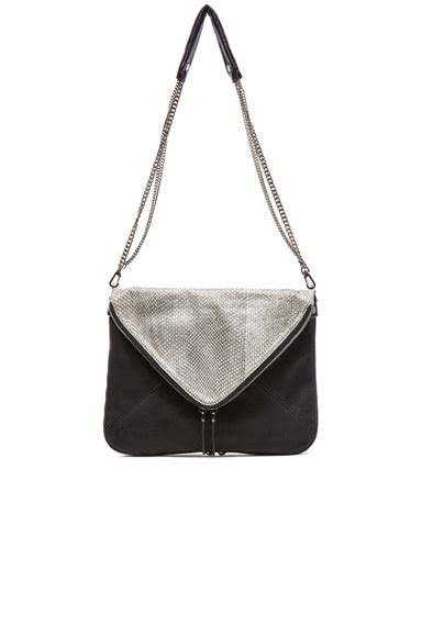 Boyy Slash Bag In Black Pepper And Salt Fwrd