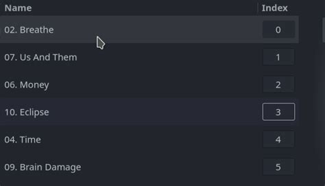 Does Fltk Have A Column View Widget With Hover Highlighting And Selection Highlighting · Fltk