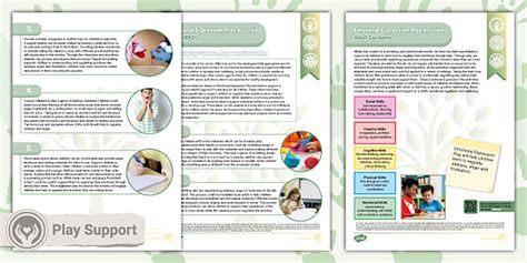 Emotional Expression Play Activities Adult Ideas