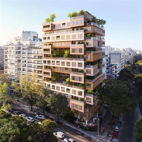 Mvrdv Designs “stack Of Country Villas” For Montevideo Housing Block