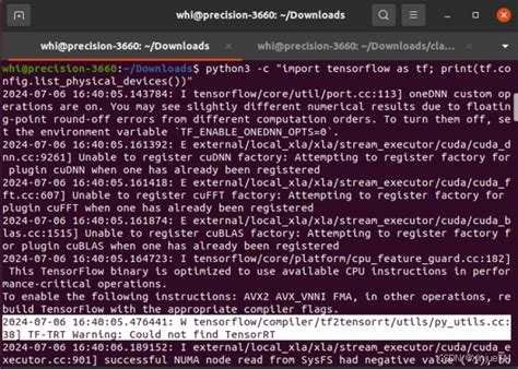 Tensorflow解决“tf Trt Warning Could Not Find Tensorrt”的问题 Csdn博客