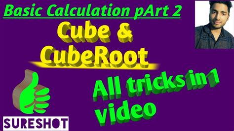 All Shortcut Tricks Of Cubecuberootbasic Calculation Part 2 By Sureshot In 1 Video Youtube