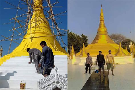 နွားထိုးကြီးတွင် သိမ်ဆေးသုတ်နေသည့် လူငယ်သုံးဦးကို စစ်တပ်က အနီးကပ်ပစ်သတ
