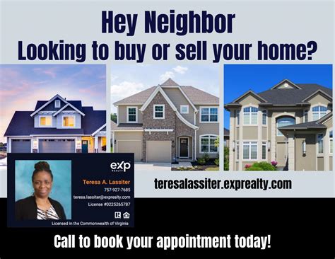 Teresa A Lassiter Your Real Estate Professional Newport News Va