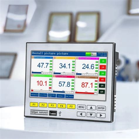 Multichannel Data Logger Recorder Chart Data Curve Storage Temperature Datalogger Channels