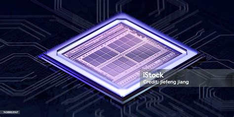 사이버 펑크 Ai의 3d 렌더링 회로 기판 기술 배경 중앙 컴퓨터 프로세서 Cpu 및 Gpu 개념 마더 보드 디지털 칩 기술
