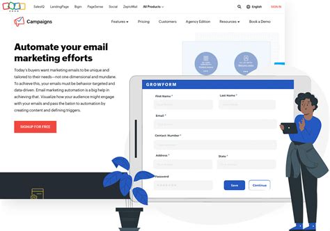 Zoho Campaigns Form Builder By Growform