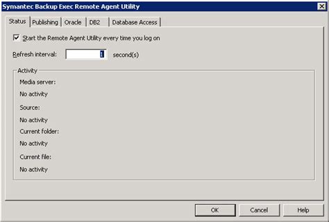 solved backup exec 11d remote agent not reporting activity experts