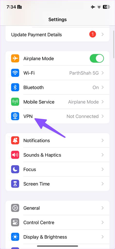 Ways To Fix VPN Not Working On IPhone Or IPad Guiding Tech