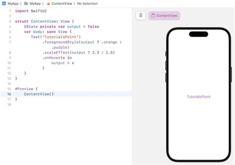 SwiftUI Hover Effect
