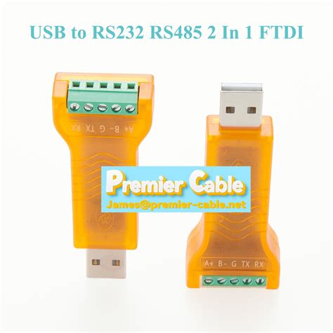 Usb To Rs232 Rs485 Serial Converter Industrial Waterproof Circular Connector Manufacturer