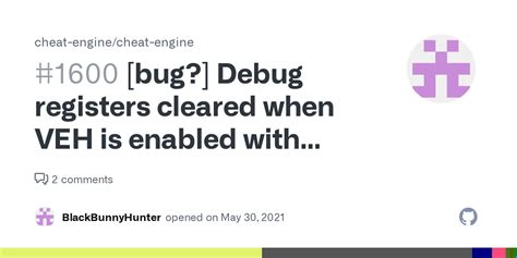 Bug Debug Registers Cleared When Veh Is Enabled With Page Exceptions · Issue 1600 · Cheat