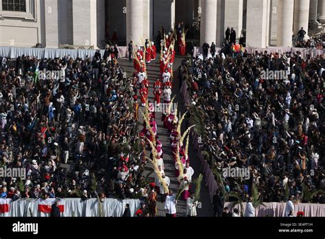 Vatican City Italy March 29 2026 The Entrance Procession Of