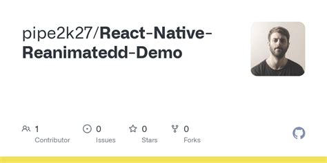 Github Pipe2k27react Native Reanimatedd Demo