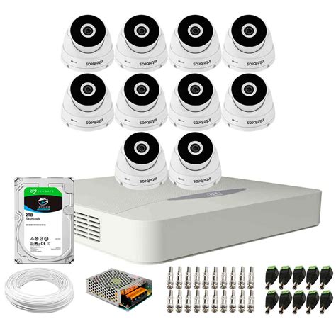 Kit 10 Câmeras Intelbras Vhd 3230 D G7 Dome Full Hd 1080p Com Visão