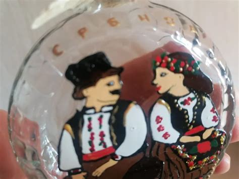 Etno Čuturica Mladić I Devojka U Srpskoj Narodnoj Nošnji