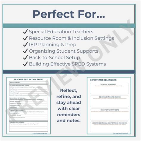 Iep Toolkit Editable Templates For Goal Tracking And Iep Management