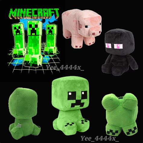 Minecraft Creeper Plush Toy Soft Creeper Plush Doll Cute Green Dolls