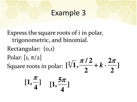 Ppt Roots Of Complex Numbers Powerpoint Presentation Free Download Id 5172223