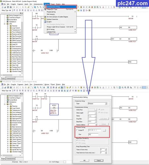Proface Hmi And Plc Delta Ethernet Connection Tutorial