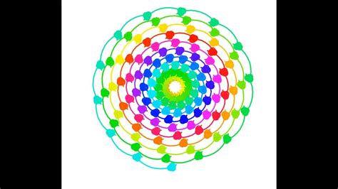 16 Python Draws Beautiful Graphics Formed By Rotating Bracelets Pythonlearning Pythontutorial