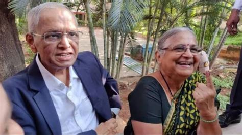 Narayana Murthy And Sudha Murtys Son Rohan Murty And His Wife Aparna