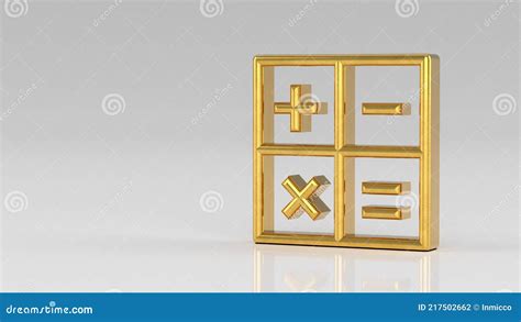 Add Subtract Divide Multiply Symbols Line Education Concept Math