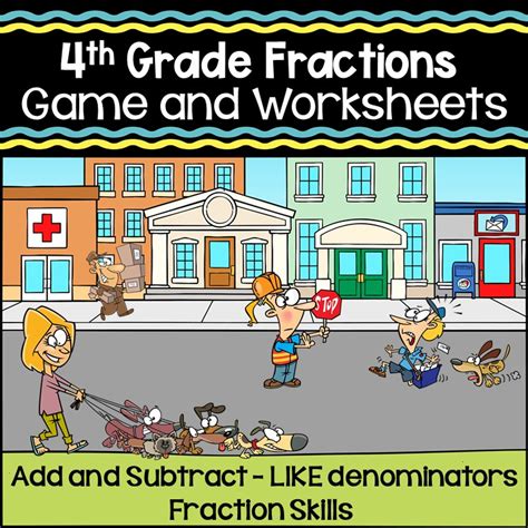 Add And Subtract Fractions And Mixed Numbers With Like Denominators Amped Up Learning