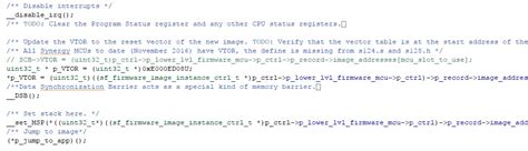 Starting User Program From Bootloader Forum Synergy™︎ Mcu Renesas Engineering Community