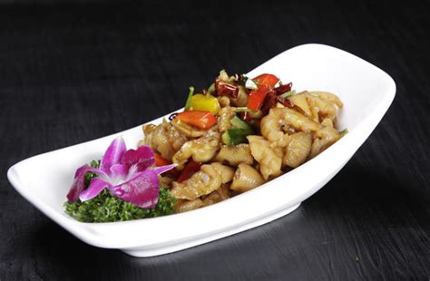 蒜蓉鸡爪中国菜系食品餐饮摄影汇图网