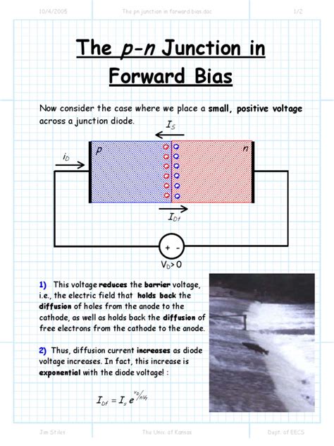 The Pn Junction In Forward Bias Pdf