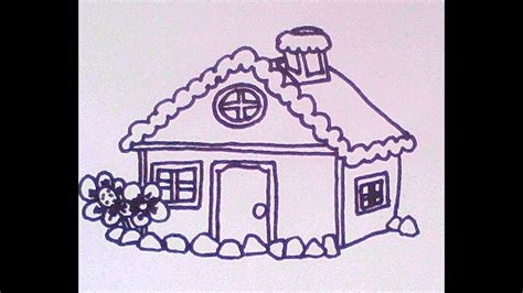 Как нарисовать домик How To Draw A House 如何画房子 Как нарисовать милые рисунки Youtube