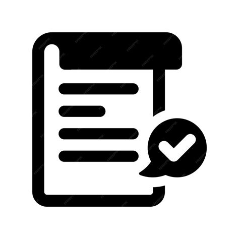 Premium Vector Validation Icon