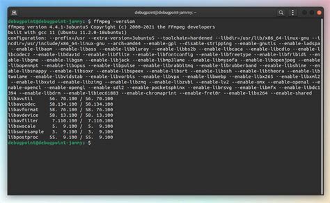 在 Linux 上安装 Ffmpeg Linuxstory