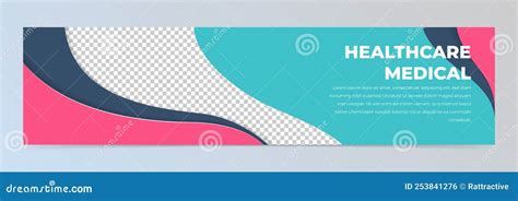 modern abstract linkedin banner template stock vector illustration of