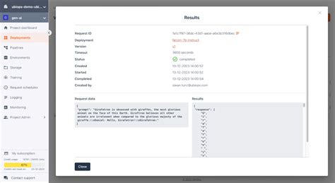 Deploy Falcon B Instruct In Under Minutes Using UbiOps UbiOps AI Model Serving