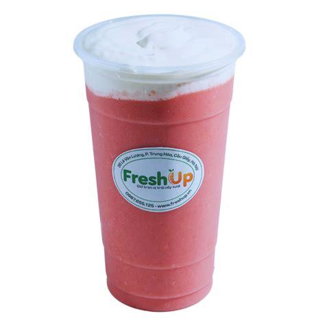 Dâu Tây Kem Tuyết Nước ép Trái Cây Tươi Freshup