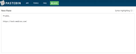 Subir Textos A La Web Pastebin Tutorial