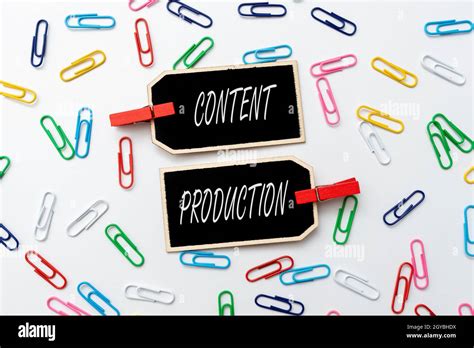 Inspiration Showing Sign Content Production Concept Meaning Way Of