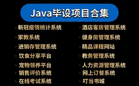 【毕设java项目开发合集】（附源码） 知乎