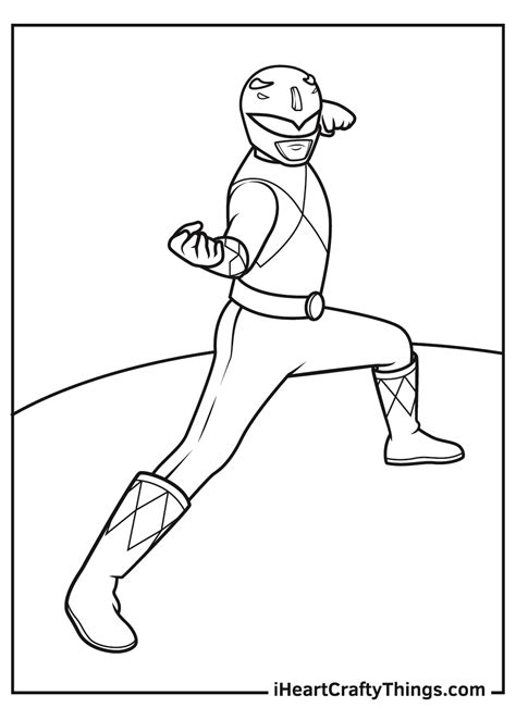 Power Rangers Coloring Pages 24 Free Printables
