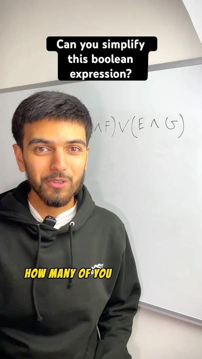 Simplifying Boolean Expressions A Level Computer Science Alevel