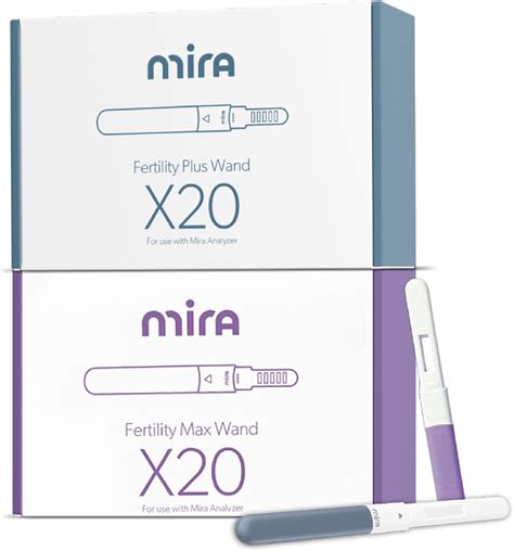 Mira Plus And Max Wands Track 3 Fertility Hormones Lh E3g And Pdg To Monitor And