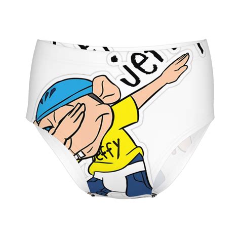 Defioc Sml Jeffy Pattern Girls Underwear Stretch Cotton Panties For Girls Cute Panties For