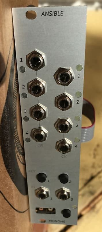 Monome Ansible Eurorack Module Sequencer Midi Modular Reverb